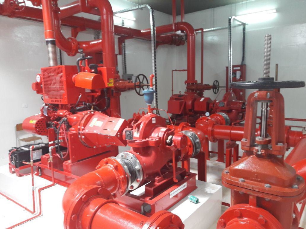 FireFighting & Fire Alarm Works: – Arabian Company Of Protection ...